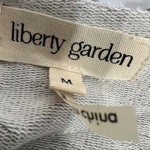 Liberty Garden | Tops | New Liberty Garden Grey Side Suede String ...